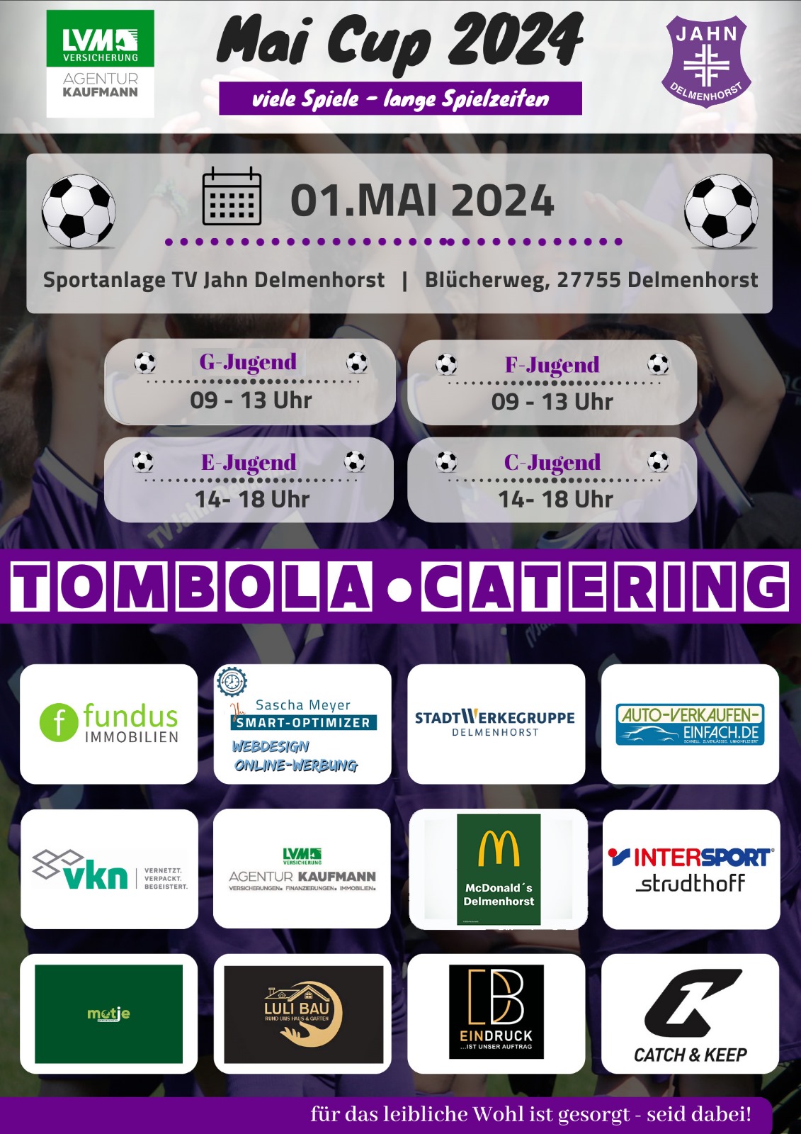 Fußball: Mai-Cup – TV Jahn Delmenhorst e.V.